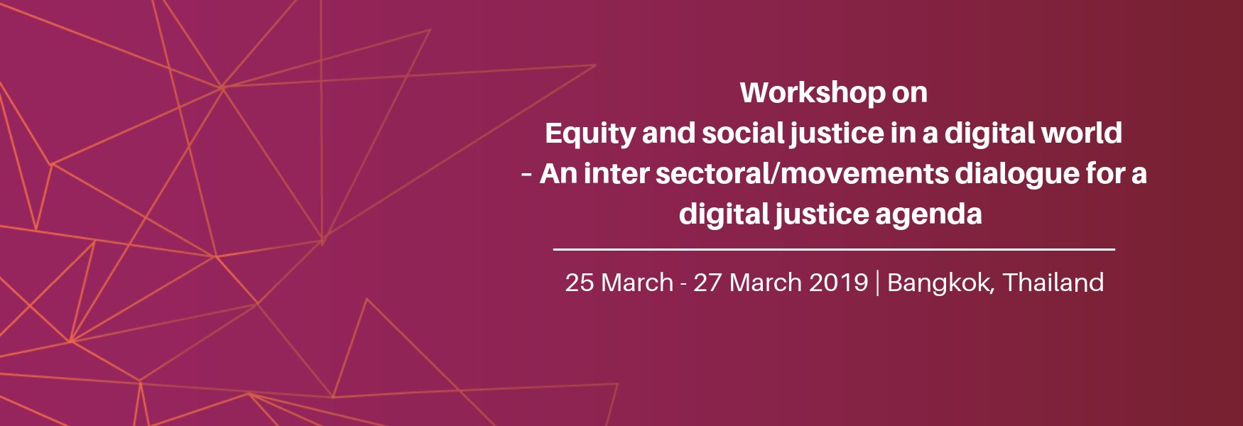 Workshop on Equity and social justice in a digital world – An inter ...