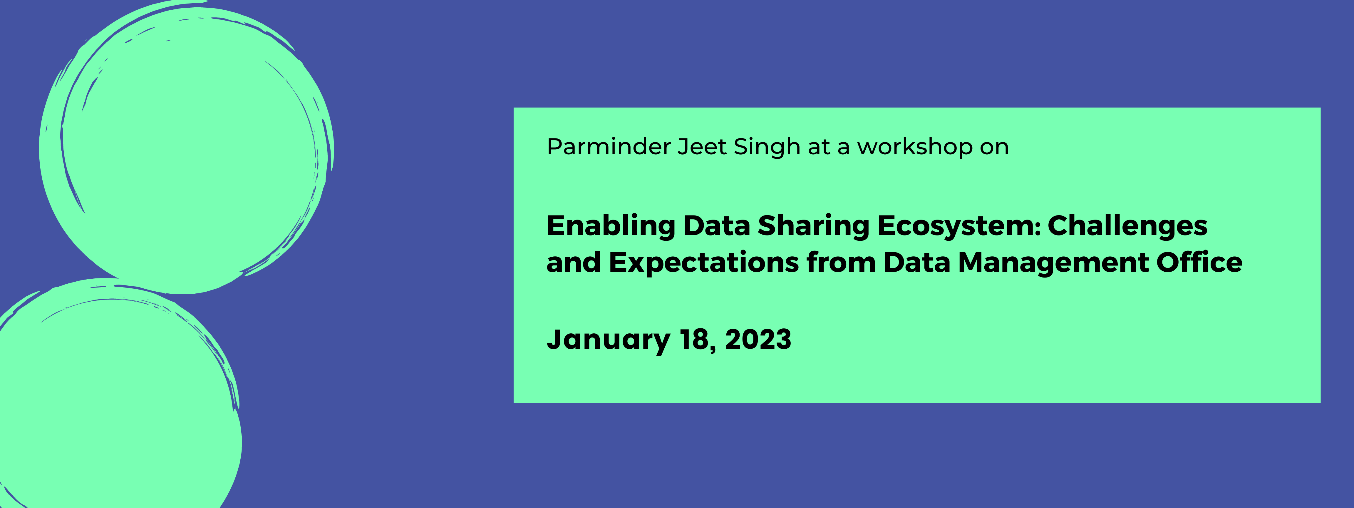 Enabling Data Sharing Ecosystem: Challenges and Expectations from Data ...