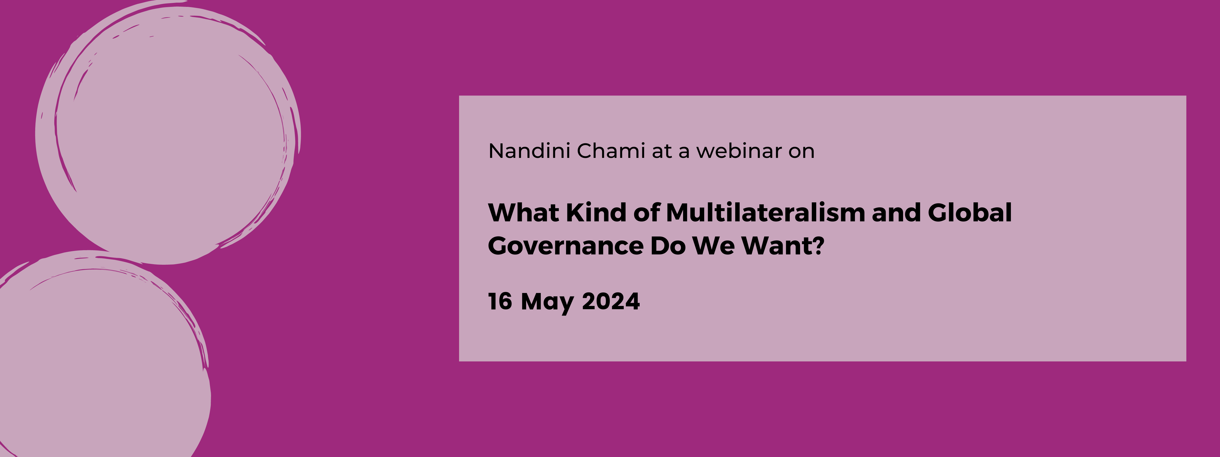 What Kind of Multilateralism and Global Governance Do We Want? | IT for ...