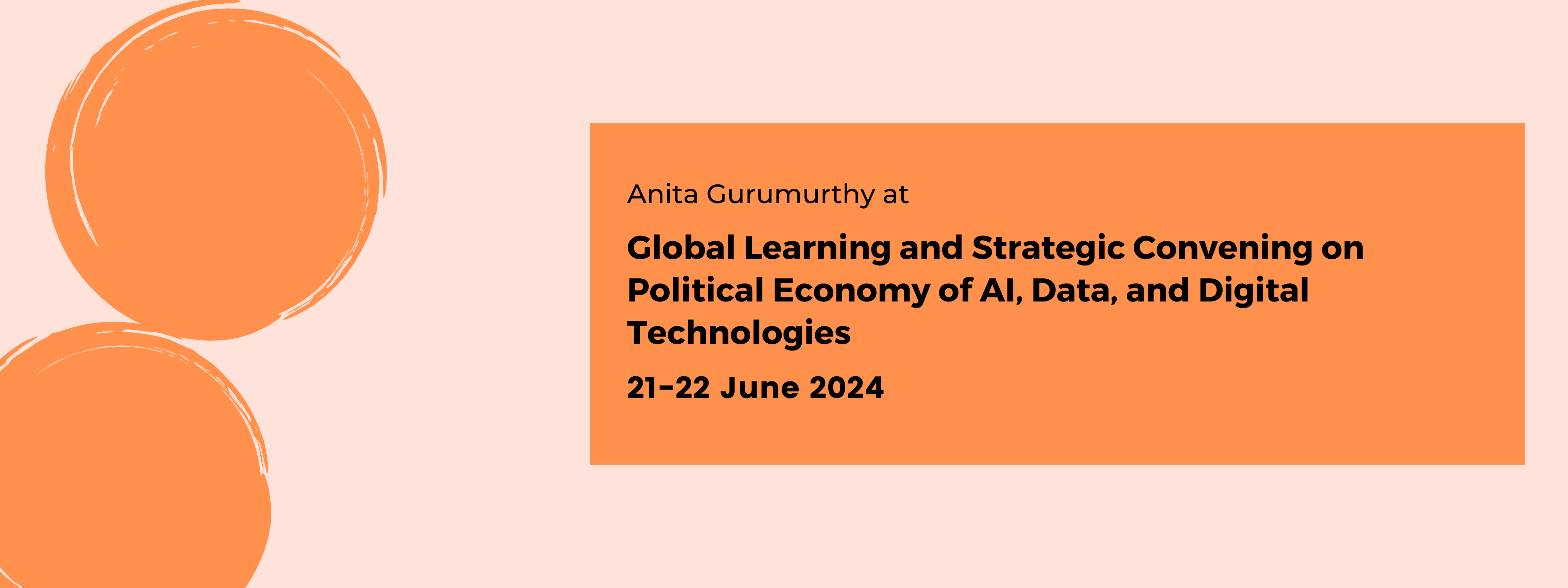 Global Learning and Strategic Convening: Political Economy of AI, Data ...